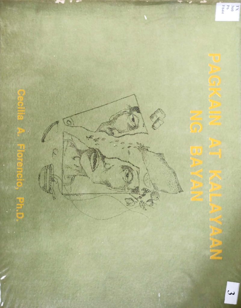 Pagkain at Kalayaan Ng Bayan - Sentro ng Wikang Filipino