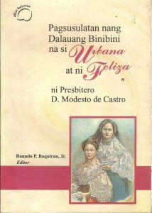 Pagsusulatan ng Dalauang Binibini - Sentro ng Wikang Filipino